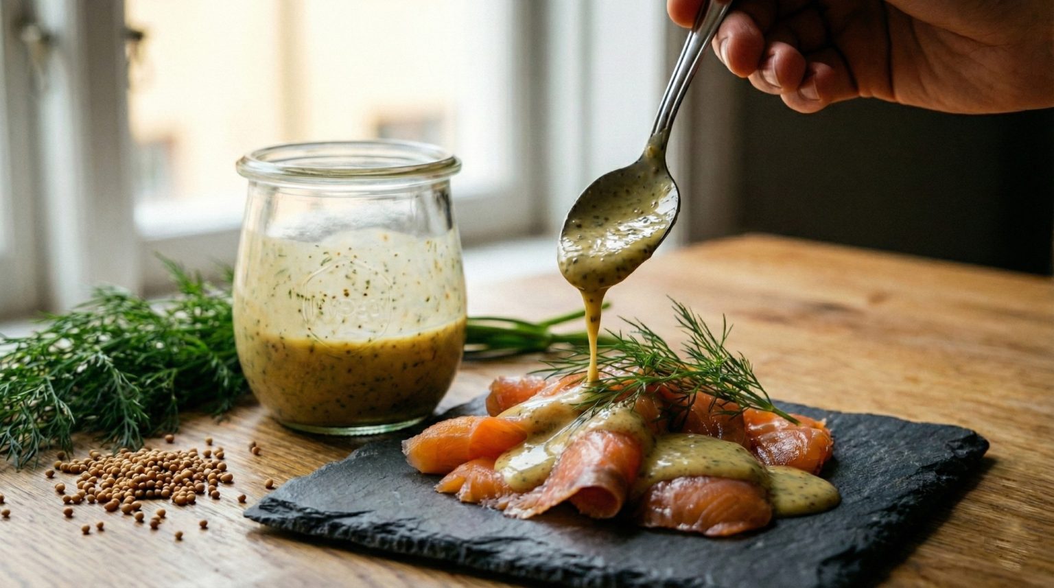 Hovmästarsås – Swedish Mustard & Dill Sauce – The Nordic Dish