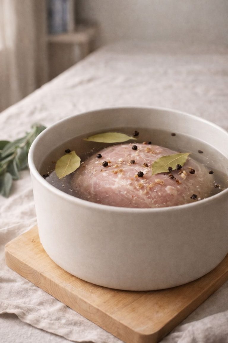 Swedish Christmas Ham (Julskinka) – Brine, Bake, Crumb