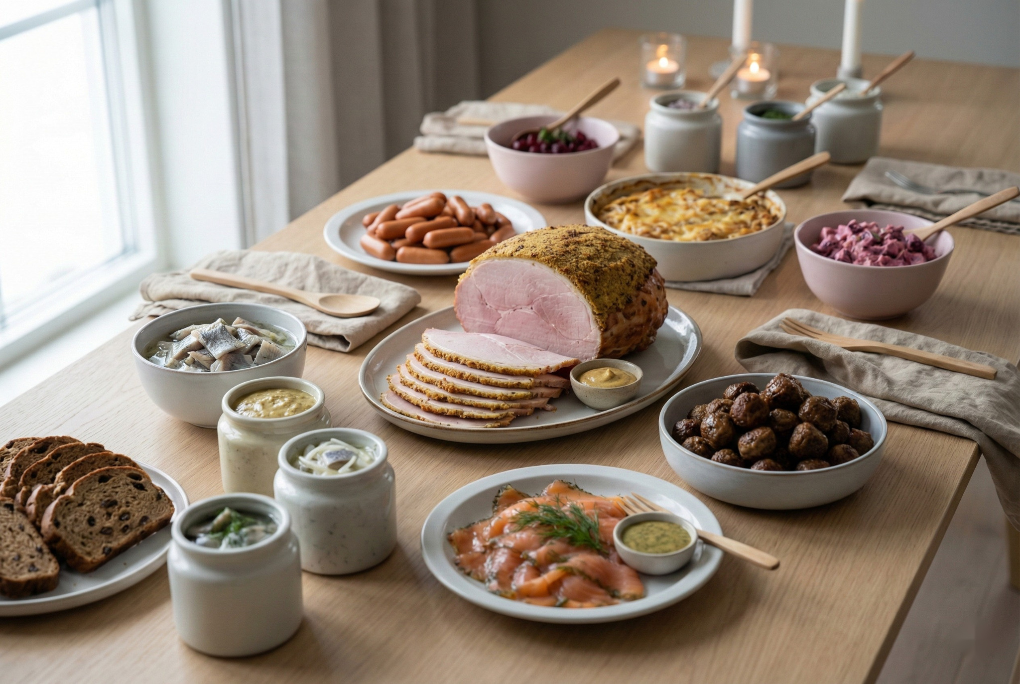 Swedish Christmas Ham (Julskinka) – Brine, Bake, Crumb